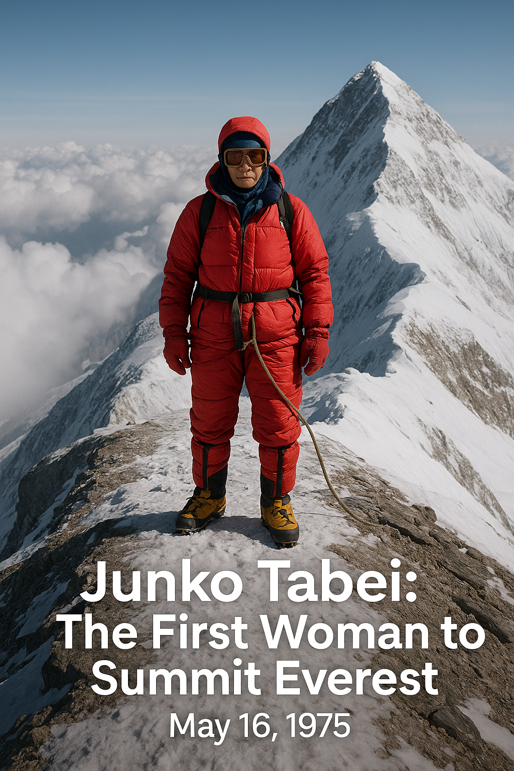 May 16 2025 - Rising Above Everest - How Junko Tabei’s Historic Summit ...